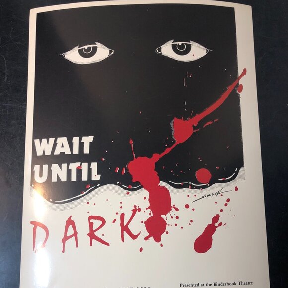 Wait Until Dark | Art | Vintage Wait Until Dark Poster Advertisement At ...